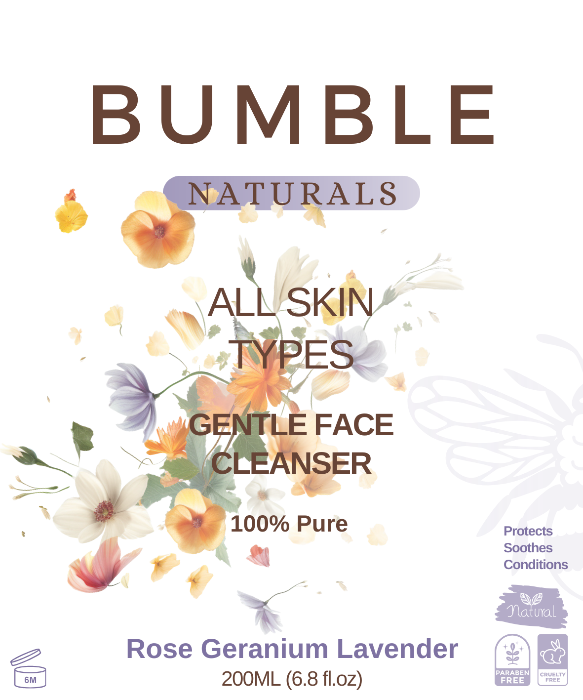 Gentle Face Wash - Bumble Naturals